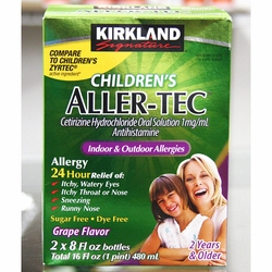 Kirkland Signature, Children's Aller-Tec, 24 Hour Allergy Relief, 16 oz ...