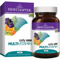 New Chapter, Only One, Daily Multi Vitamins, 72 Tablets ...
