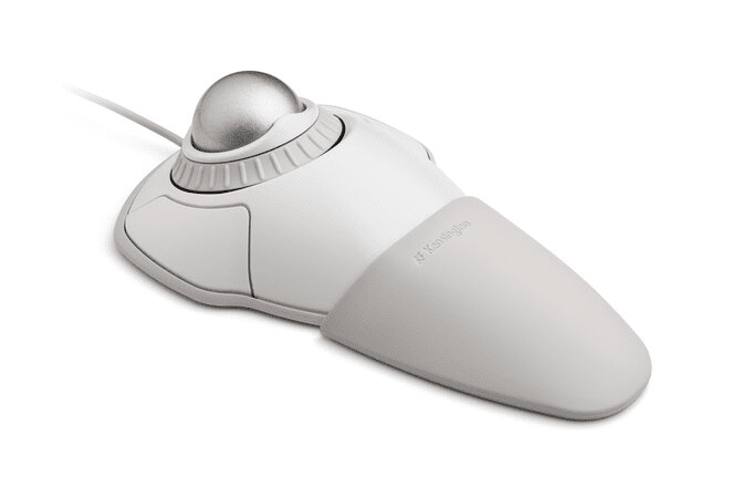 Orbit® Trackball with Scroll Ring — White