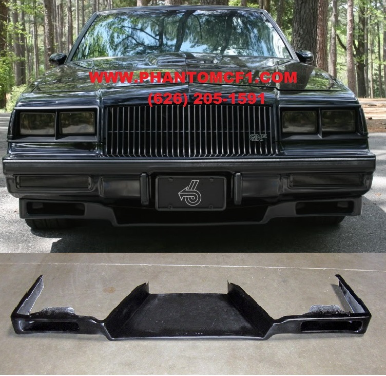 BUICK REGAL GRAND NATIONAL GNX T-TYPE 81 82 83 84 85 86 87 1 PIECE ...
