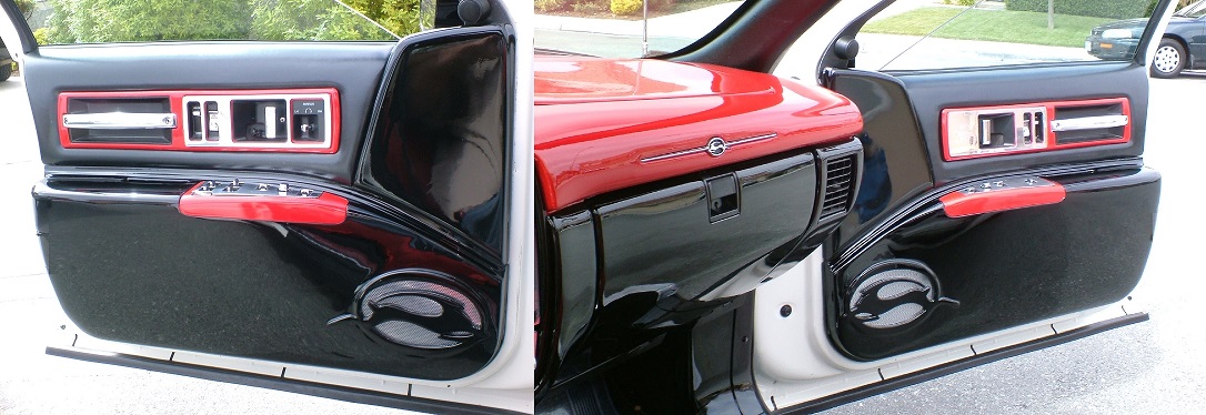 CHEVROLET CAPRICE IMPALA SS 94 95 96 CUSTOM LEAPING DEER FRONT DOOR PANELS