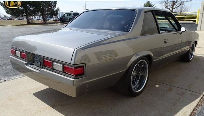 CHEVROLET MALIBU 78 79 80 81 82 83 84 85 86 87 SMOOTH REAR BUMPER COUPE