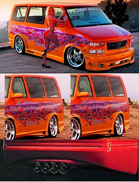 CHEVY ASTRO 95-04 SPEED FRONT BUMPER