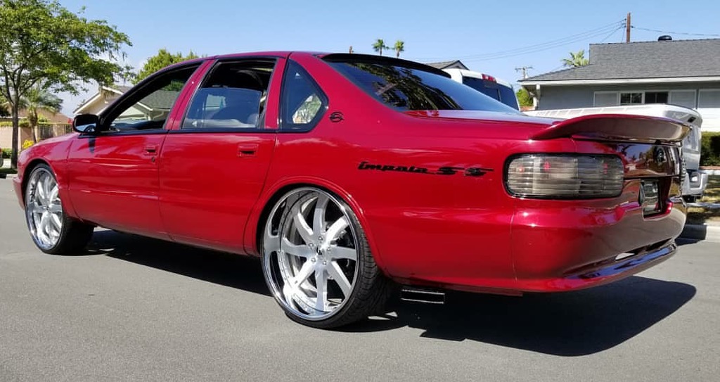 CHEVY CAPRICE IMPALA 91 92 93 94 95 96 CATEYE REAR ROLL PAN BUMPER BODY KIT