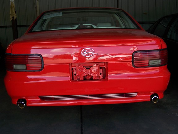 CHEVY CAPRICE IMPALA 91 92 93 94 95 96 X1 REAR ROLL PAN BUMPER DUAL ...