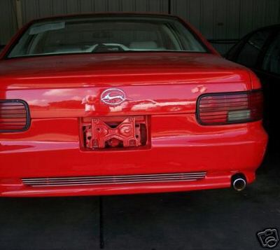 CHEVY CAPRICE IMPALA 91 92 93 94 95 96 X1 REAR ROLL PAN BUMPER SINGLE ...