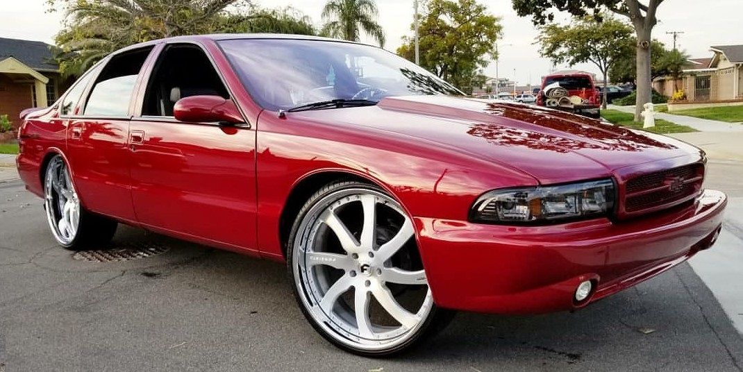 CHEVY CAPRICE IMPALA 91- 96 SS VENON - 2 FRONT BUMPER BODY KIT