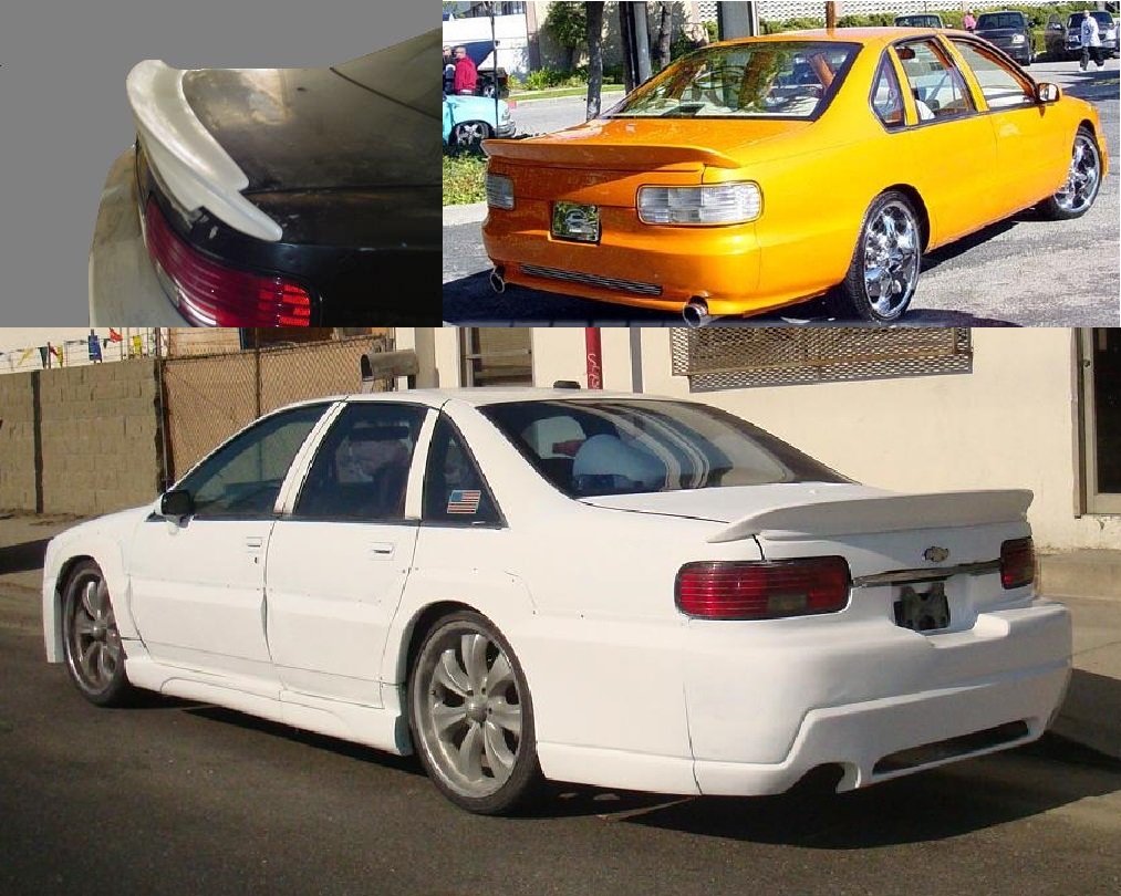 CHEVY CHEVROLET CAPRICE IMPALA 91 92 93 94 95 96 SUPER SS CUSTOM SPOILER