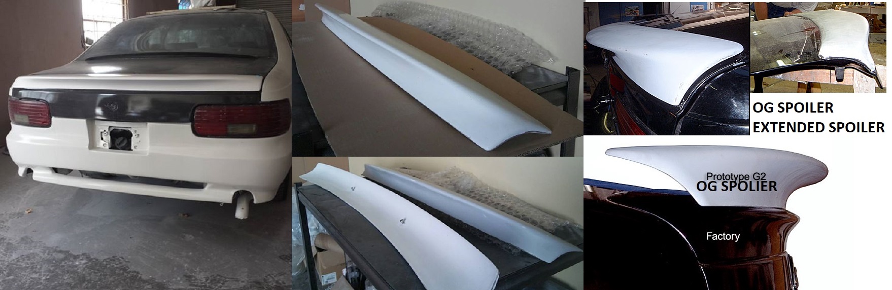 CHEVY CHEVROLET CAPRICE IMPALA SS 91 92 93 94 95 96 OG SPOILER "BOLT ON"