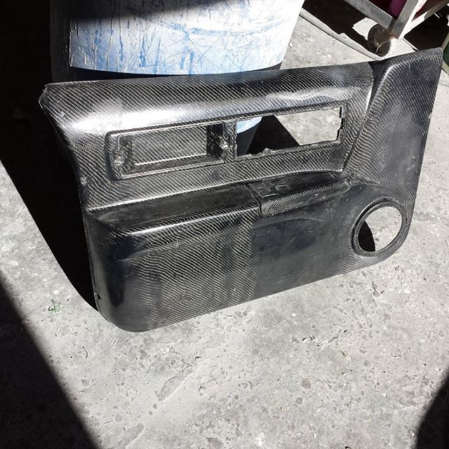 CHEVY IMPALA SS 94 95 96 CUSTOM SMOOTH "CARBON FIBER" FRONT DOOR PANELS