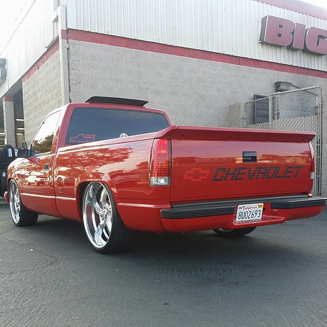 CHEVY SILVERADO GMC SIERRA 88-98 INTIMIDATOR SPOILER WING 3 PIECE