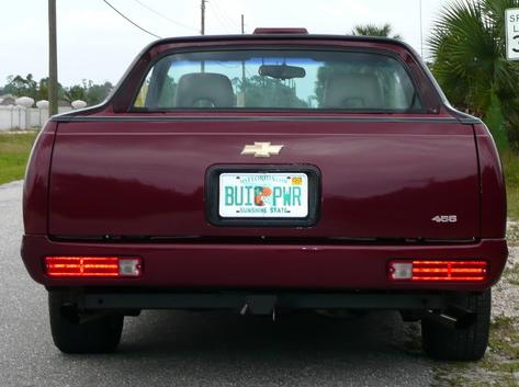 EL CAMINO 78 79 80 81 82 83 84 85 86 87 SMOOTH ROLL PAN REAR BUMPER ...