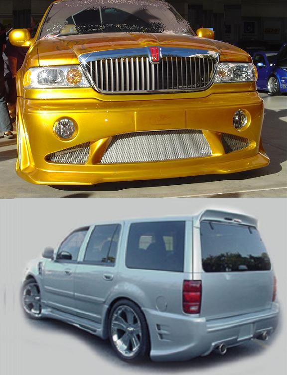 FORD EXPEDITION 97 98 99 00 01 02 sarona body kit 6pcs