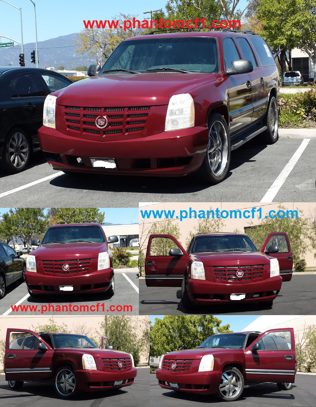 CADILLAC ESCALADE 07 08 09 2010 2011 2012 2013 CONVERSION FRONT END ...