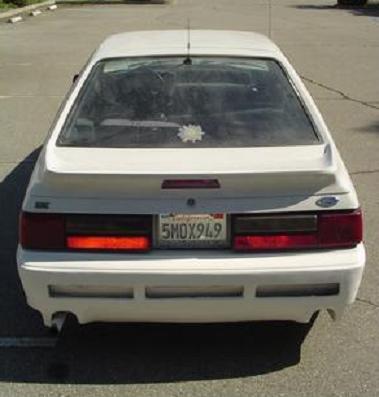 MUSTANG 87-92 SALEEN REAR BUMPER "NEW DESIGN"