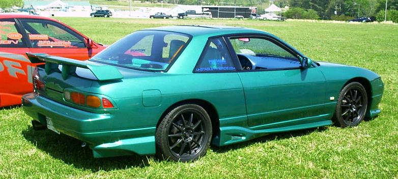 nissan 240 sx 180sx 89 90 91 92 93 veilside 2 rear add on bumper body kit