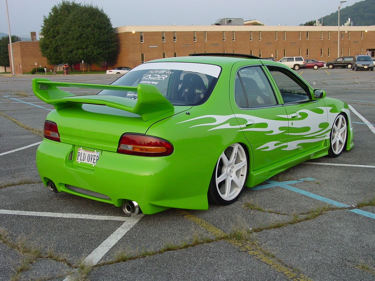 NISSAN ALTIMA 93 94 95 96 97 SPIDER BLACK WIDOW BODY KIT