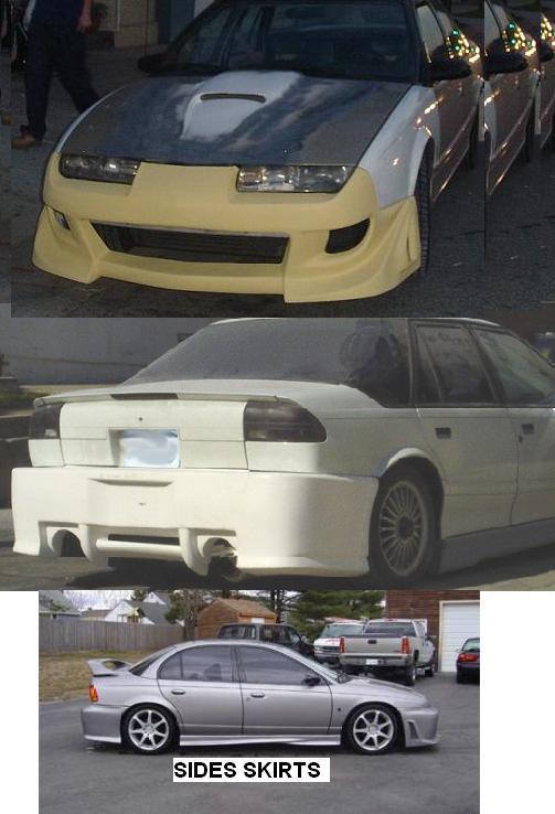 SATURN SL 1&2 91-95 BLITZ BODY KIT