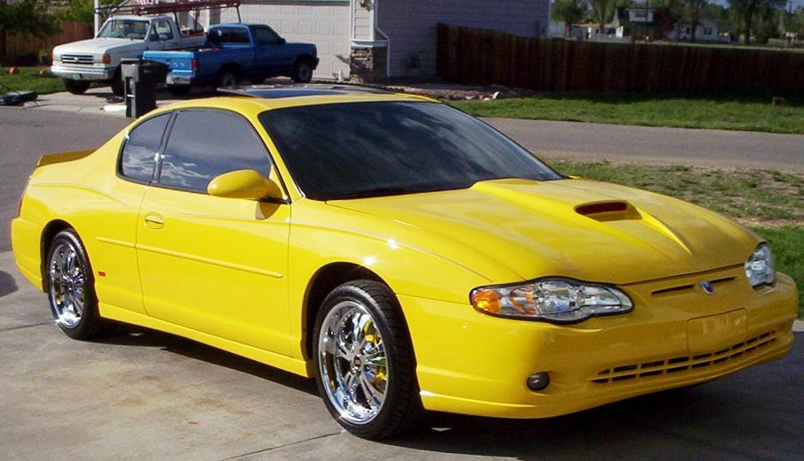 CHEVY MONTE CARLO SS HOOD