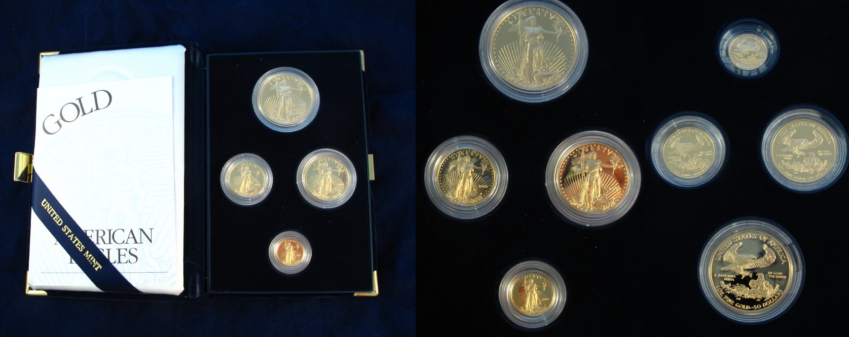 2000 US Gold Eagle Proof Set