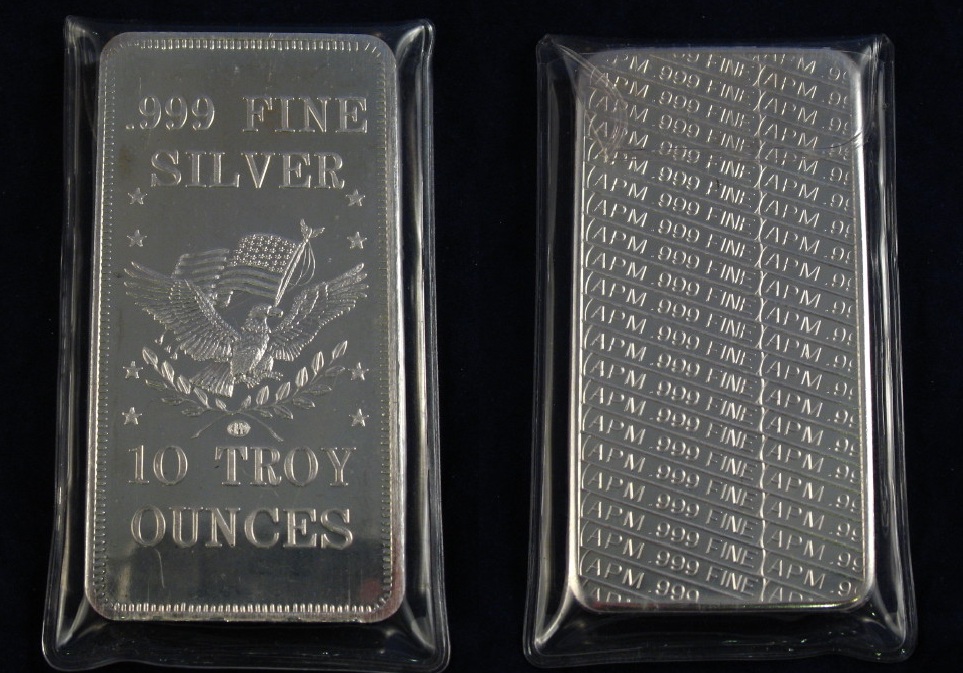 Generic Silver Bar 10 Troy oz