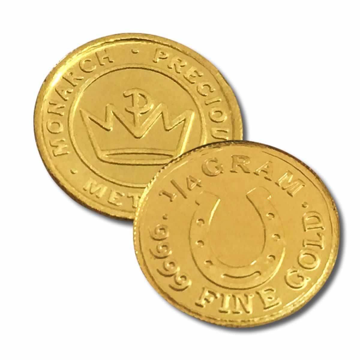 Monarch Horseshoe Gold 1/4 gram