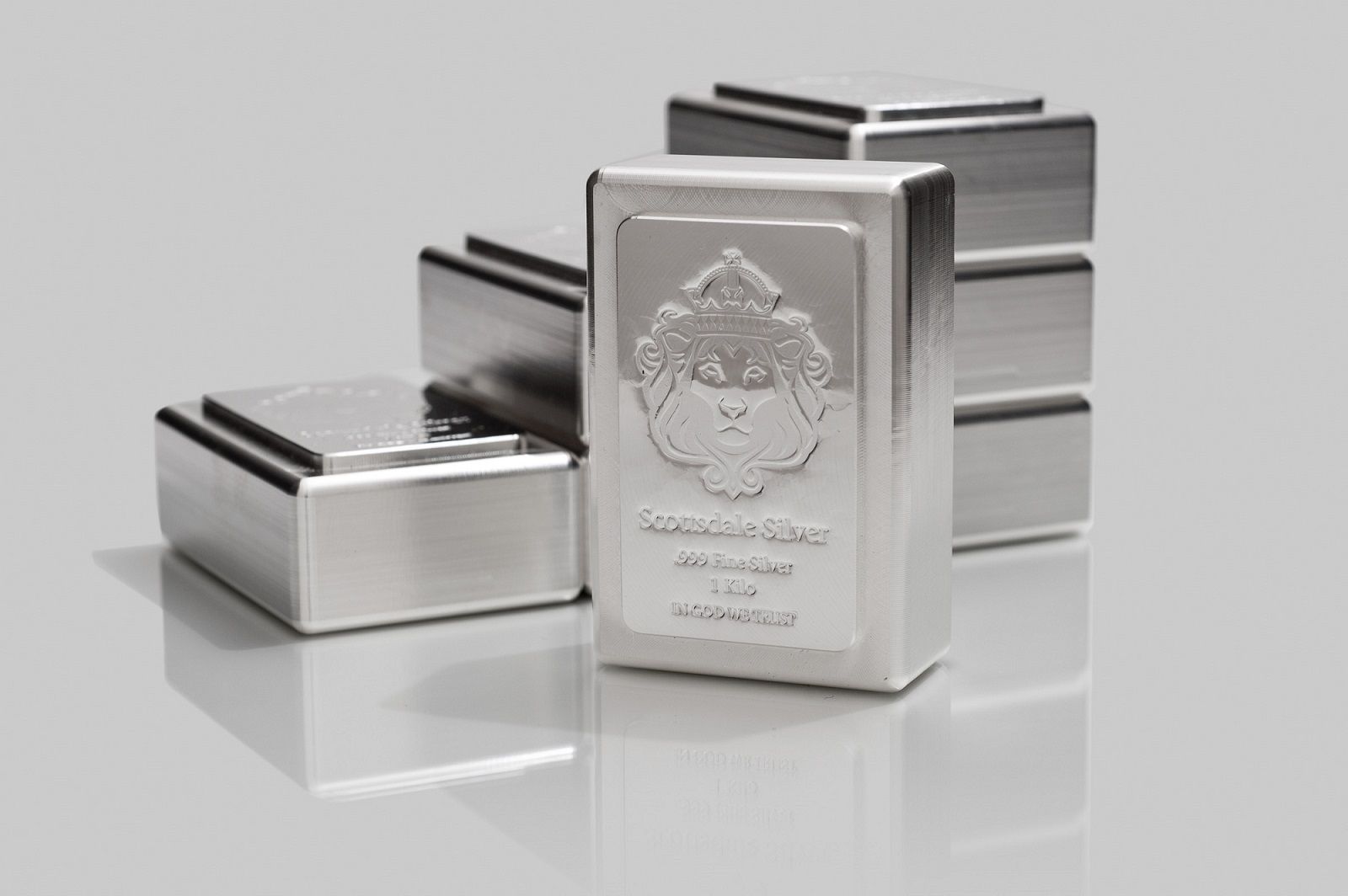 Scottsdale Mint Silver Stacker Bar 1 kilo