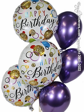 Birthday Balloons - Balloon Delivery by Everyday Flowers