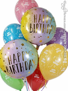 Birthday Balloons - Balloon Delivery by Everyday Flowers