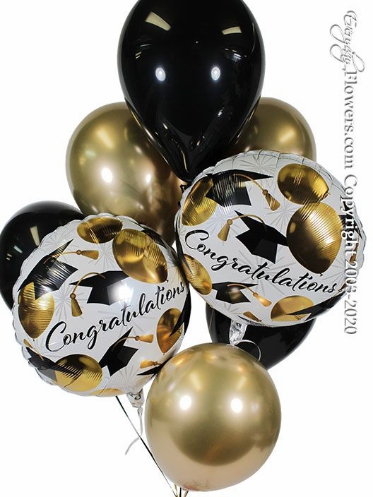 Graduation Balloons - Balloon Delivery By Everyday Flowers