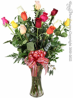 Rose Arrangements - Long Stem Roses - Delivery by Everyday Flowers