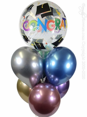 Graduation Balloons - Balloon Delivery By Everyday Flowers