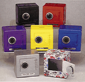 Mini METAL Safe Bank, METAL Kids Cash Box, METAL Kids Safes, METAL Kids ...