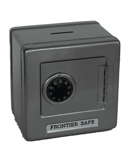 Silver Mini Metal Safe Bank, Kids Cash Box, Kids Safes, Kids Bank ...