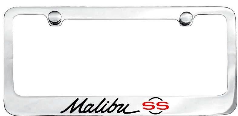 1964 1965 Malibu SS Engraved License Plate Frame