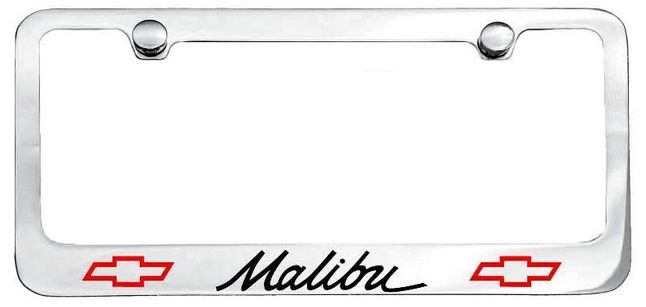 1964 Malibu Engraved License Plate Frame