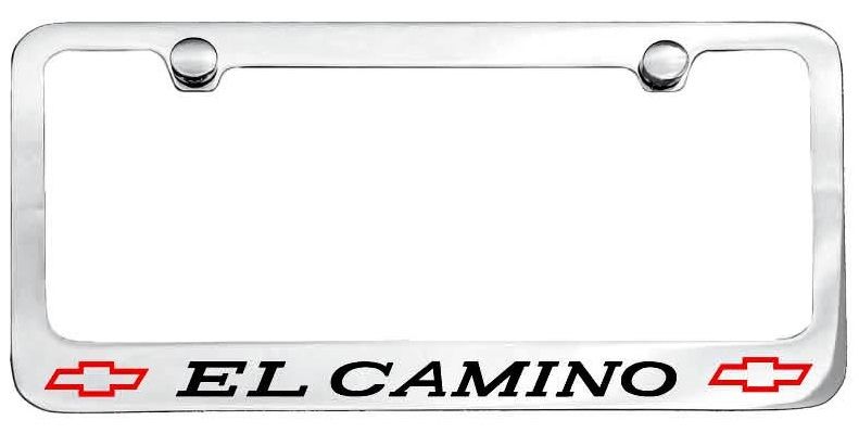 1966 Chevrolet El Camino Engraved License Plate Frame
