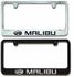 2006 2007 Malibu Engraved License Plate Frame