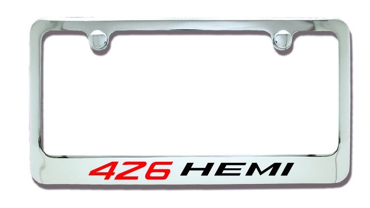 426 HEMI License Plate Frame
