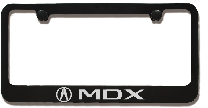 Acura MDX Engraved License Plate Frame
