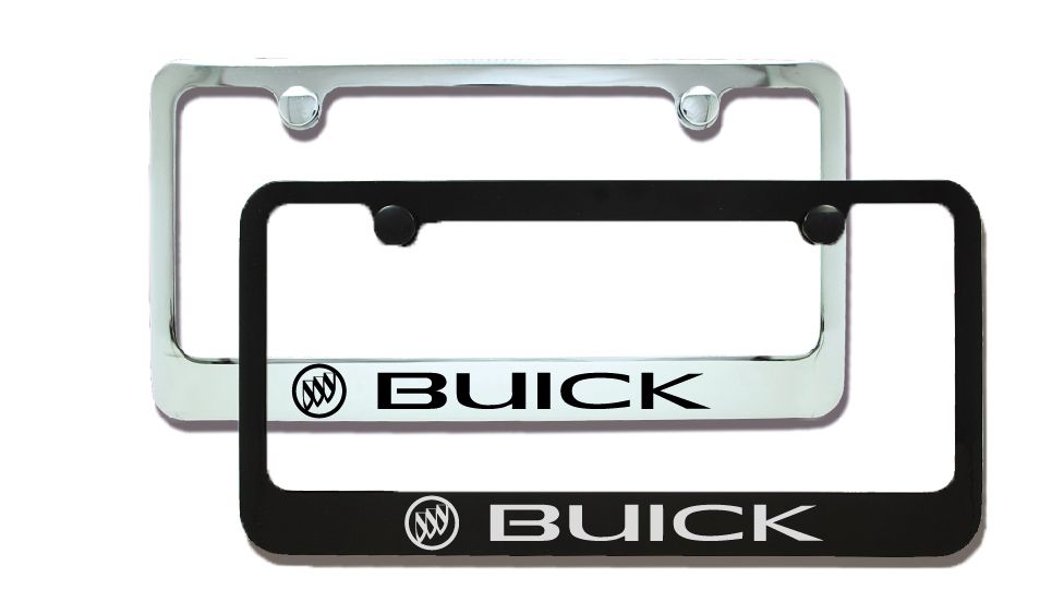 Buick Engraved License Plate Frame
