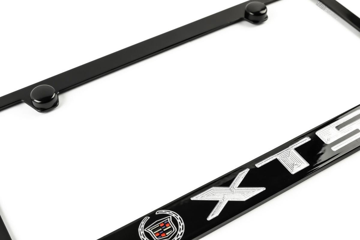 Cadillac XTS Engraved License Plate Frame