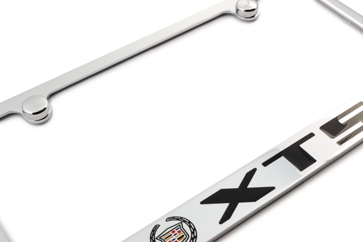 Cadillac XTS Engraved License Plate Frame