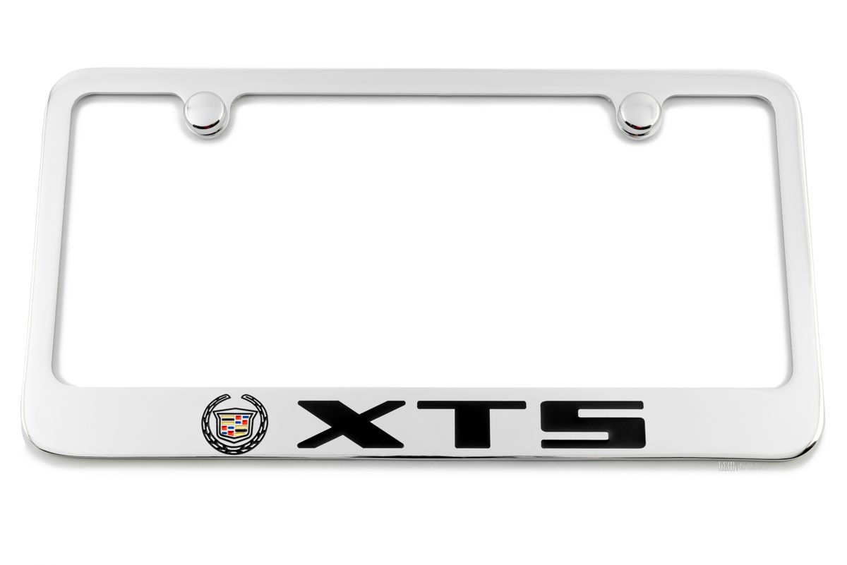 Cadillac XTS Engraved License Plate Frame
