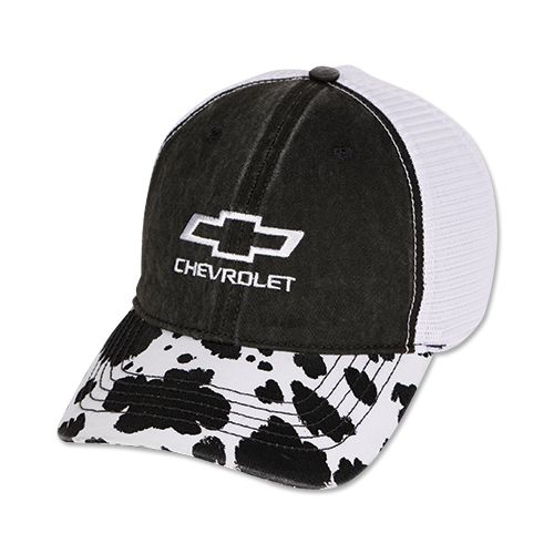 Chevrolet Bowtie Cow Print Hat