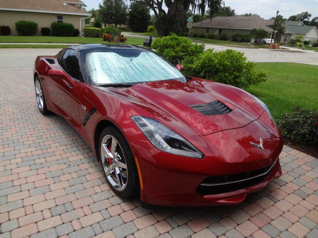 Chevrolet Corvette C7 Stingray Z06 SunShade 2014 2019
