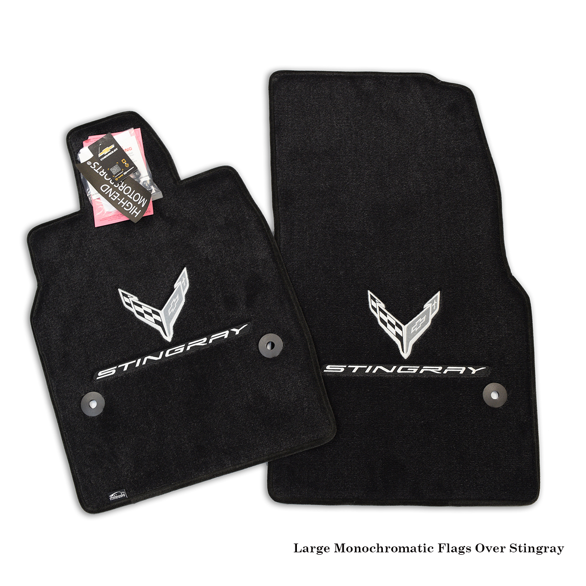 Chevrolet Corvette C8 Front Floor Mats Stingray - Z06 Logos - Premium ...