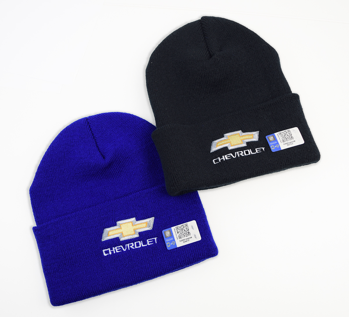 Chevrolet Gold Bowtie Knit Beanie Cap