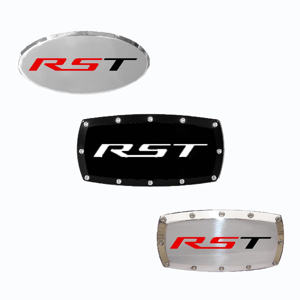 Chevrolet RST Engraved Billet Hitch Receiver Cover