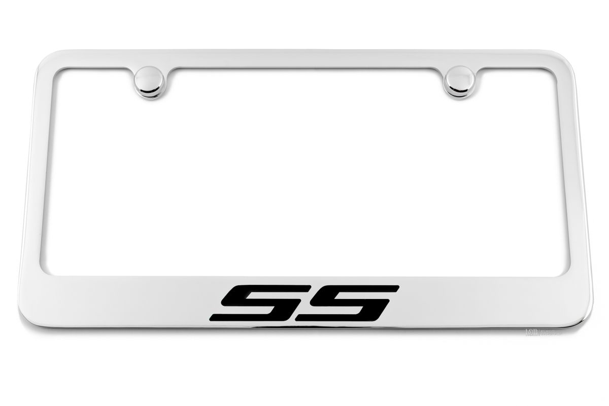 Chevrolet SS Engraved License Plate Frame